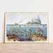 Sea Life Chart Printable Wall Art Digital Download Ocean Map Poster ...
