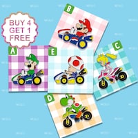 Mario Super Power-up Pin Set, 1.25" Pinback Buttons, Mushroom, Fire ...