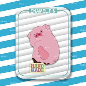 Gravity Falls Waddles Animation Pins Mystery Enamel Pins Cute Enamel Pins Set Cartoon Lovers ...