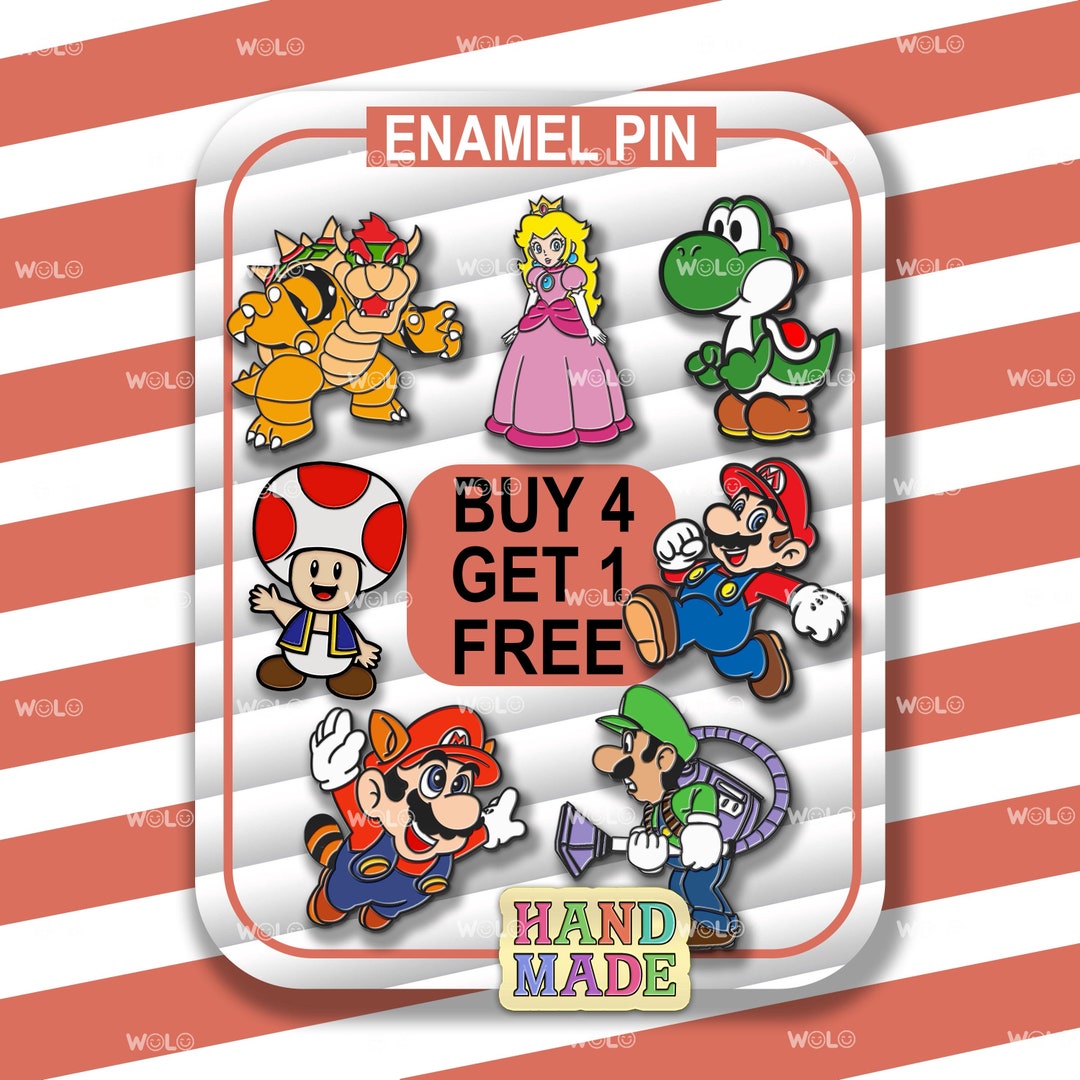 Haunted Mansion Luigi Game Enamel Pins Video Game Enamel Pins Anime Pin ...