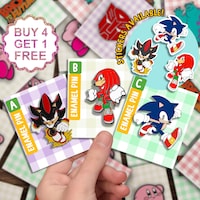 Sonic and Friends Cute Homemade 1.5" (37mm) Badges and Buttons (tails ...