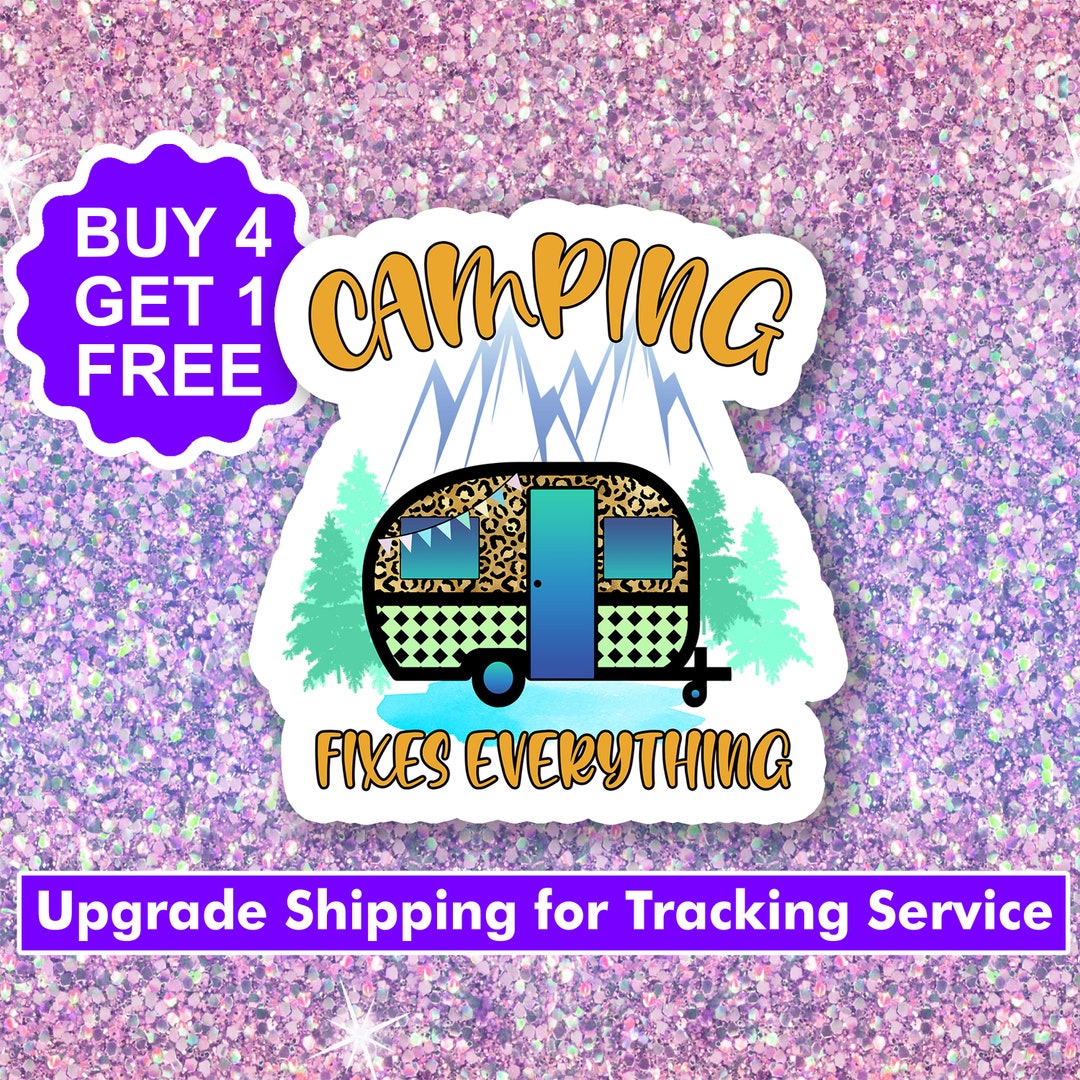 Camping Everything Sticker Caravan Phone Case Stickers Saying - Etsy