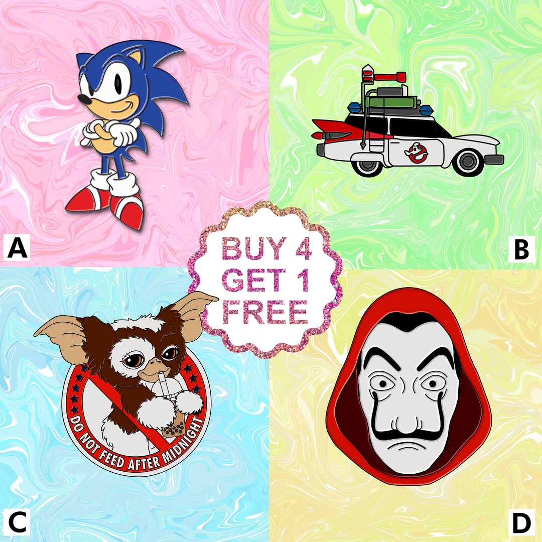 Supersonic Hedgehog Enamel Pin Ghostbusters Ecto Enamel Pins - Etsy