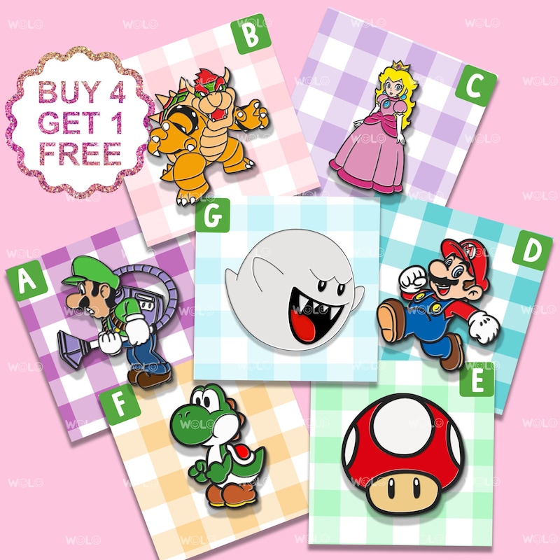 Paper Mario Set - Etsy