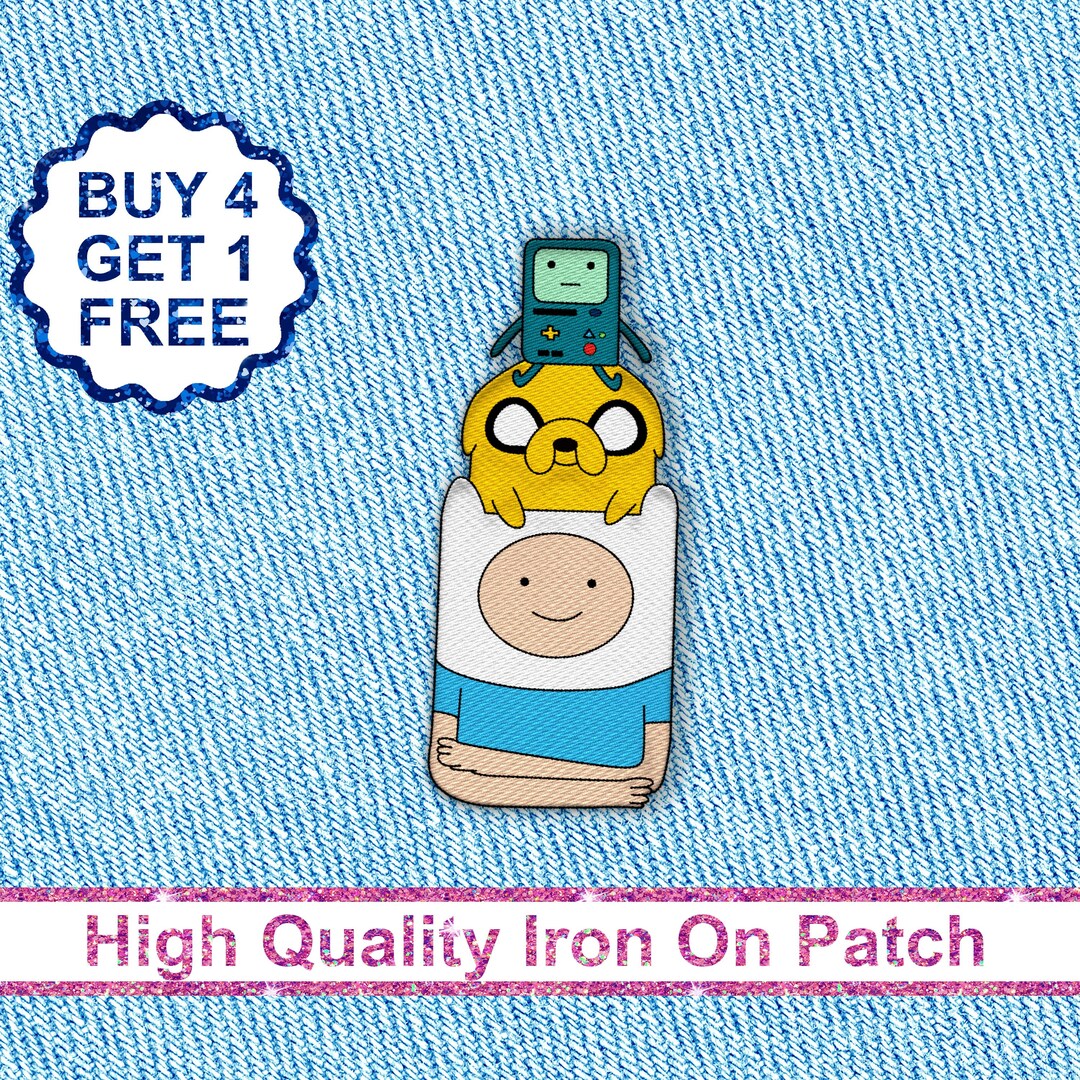 Bmo Jake Patch Finn Friendship Patches Iron on Patch - Etsy