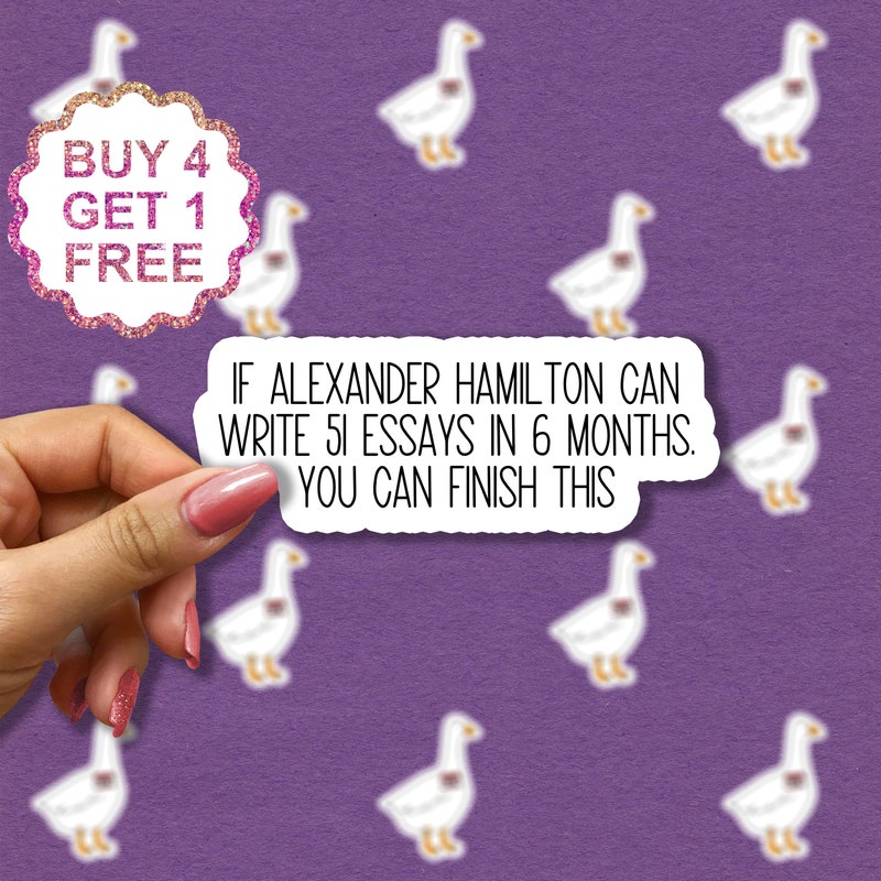 Hamilton Water Bottle - Etsy