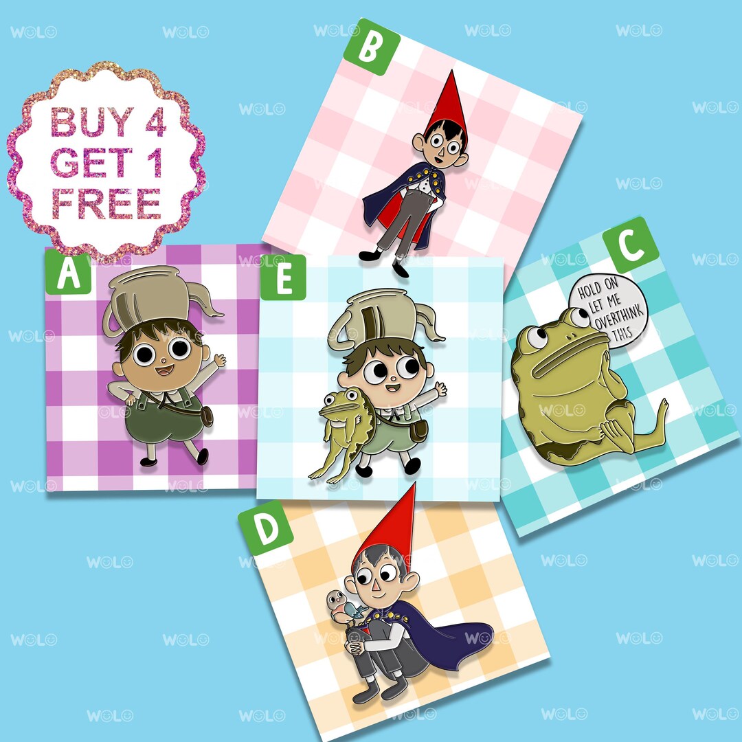 Otgw Cute Badge Pins Mystery Adventure Cute Gift Sets Chibi Pins Lapel ...