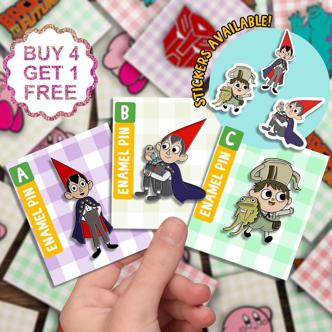 Otgw Anime Enamel Pin Gift Set Anime Lovers Gift Cute Funny Pins Enamel ...