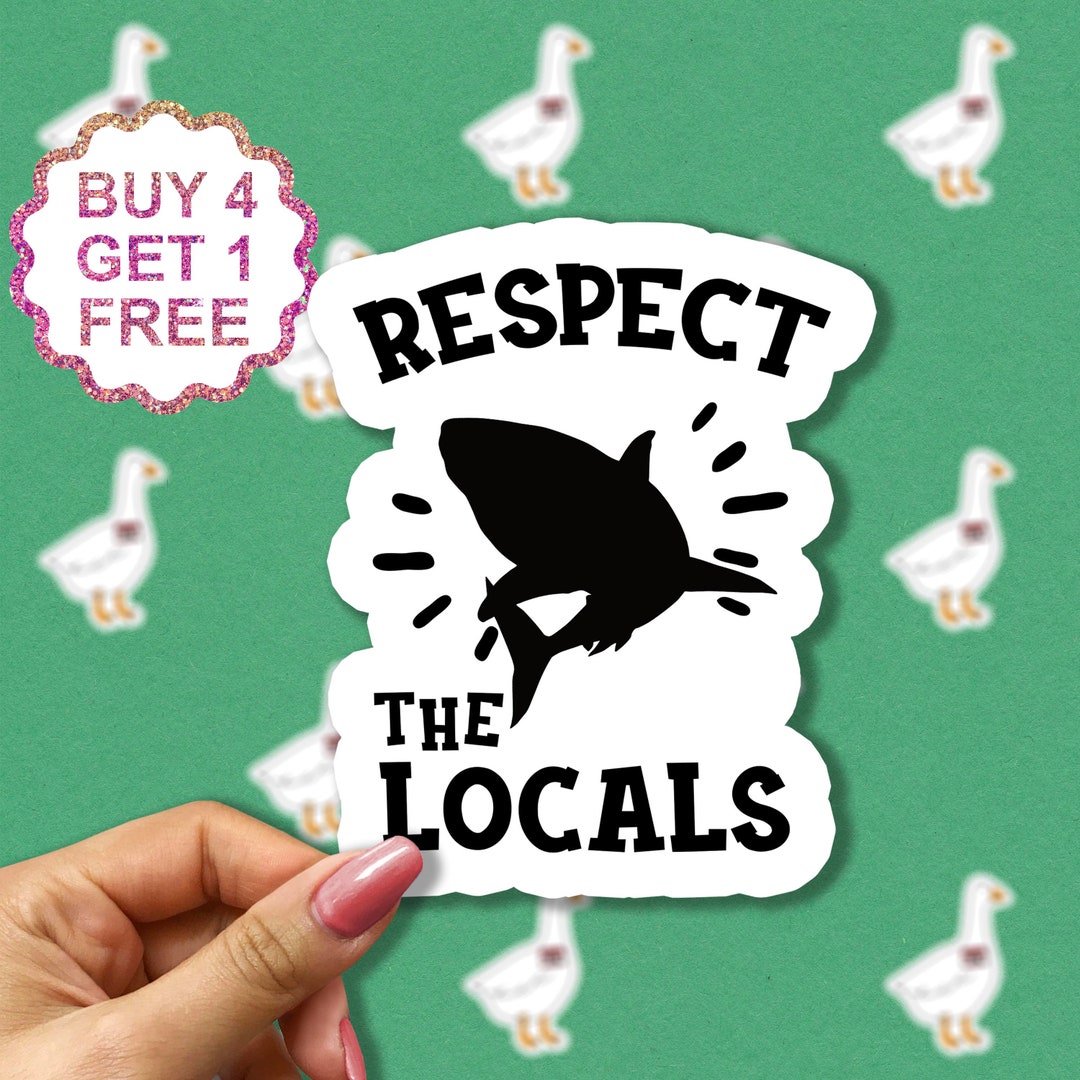 Respect the Sharks Sticker, Respect the Sharks Stickers, Car Decals ...