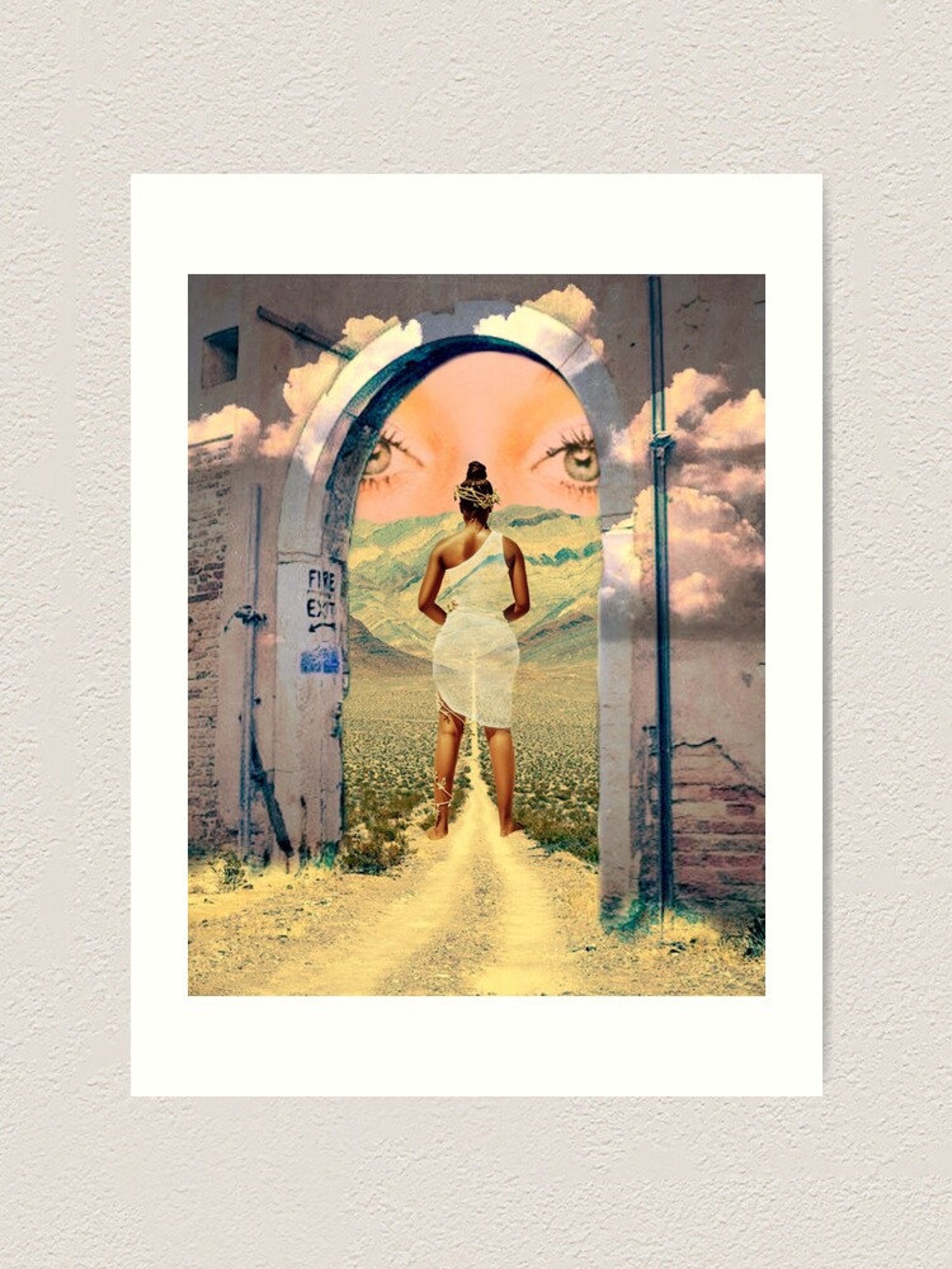 Transparent to the Transcendent, Digital Collage Fine Art Print by ...