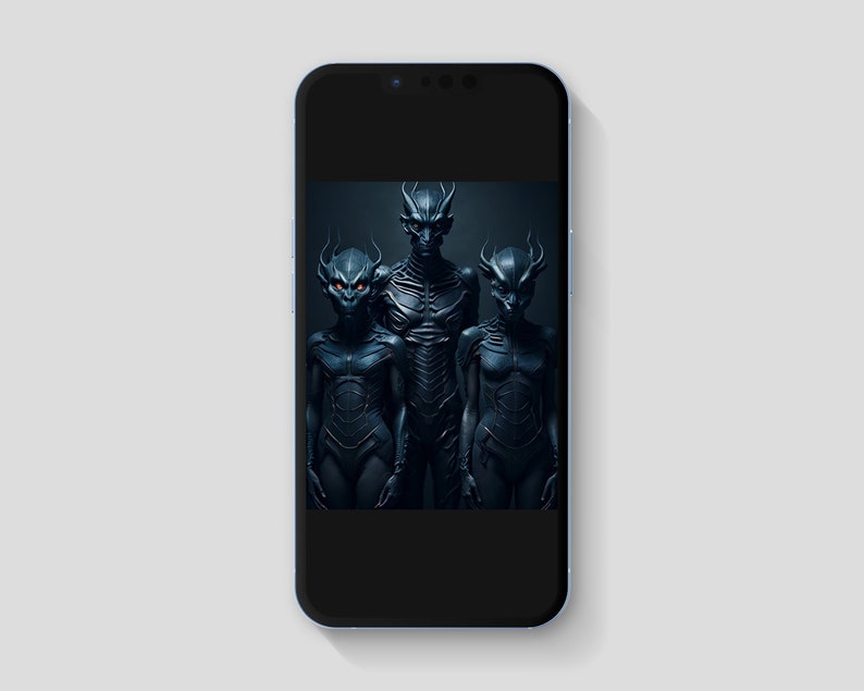 Demon Triad - Digital Art Print | Digital Download - Etsy