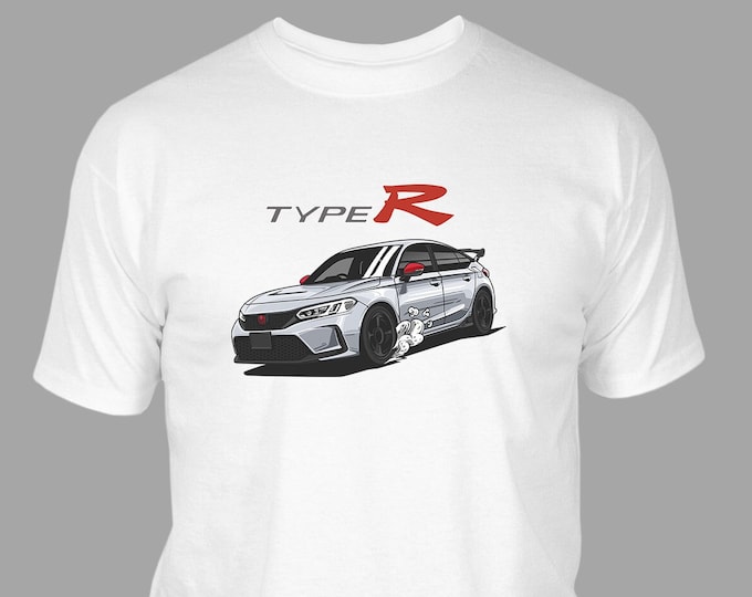 Honda Civic 2023 Type R T-shirt - Etsy