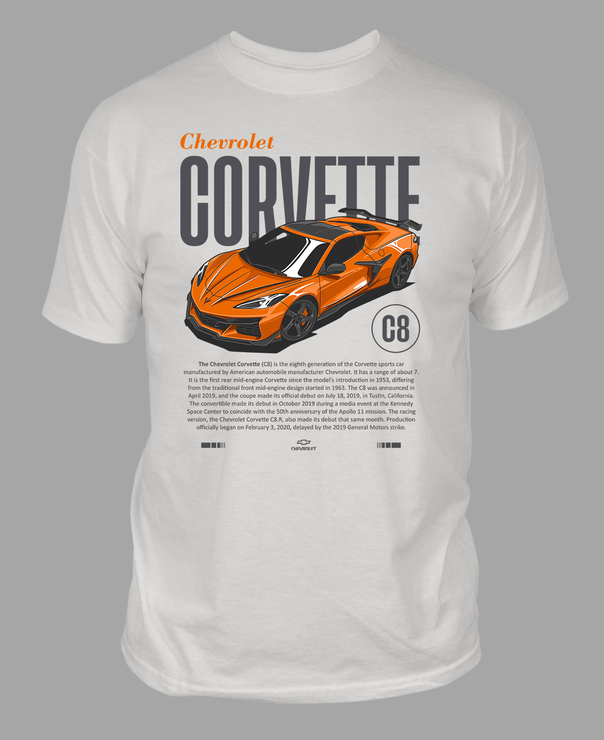 Chevrolet Corvette C8 T-shirt - Etsy