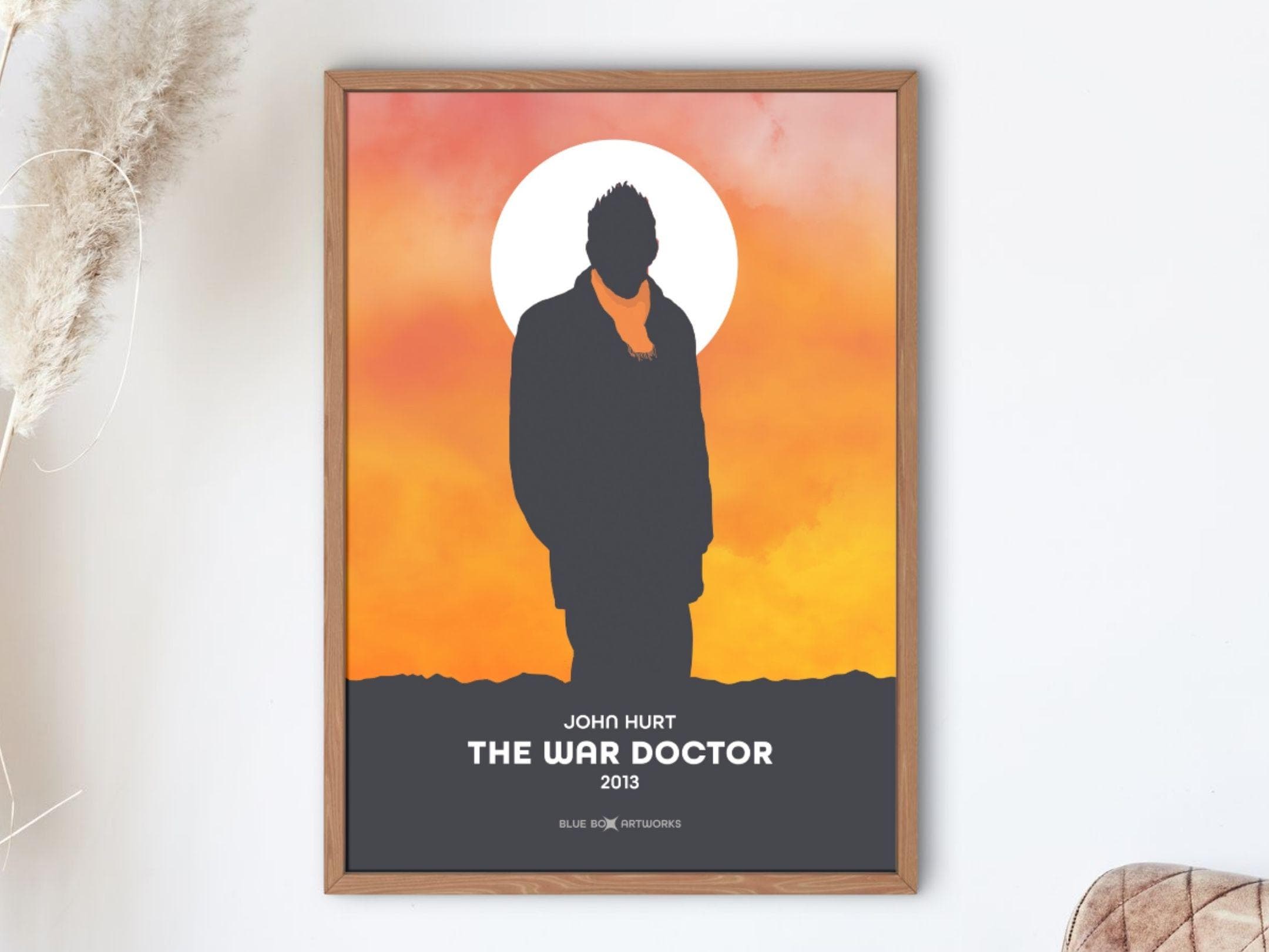 Doctor Who 50th Anniversary Poster John Hurt