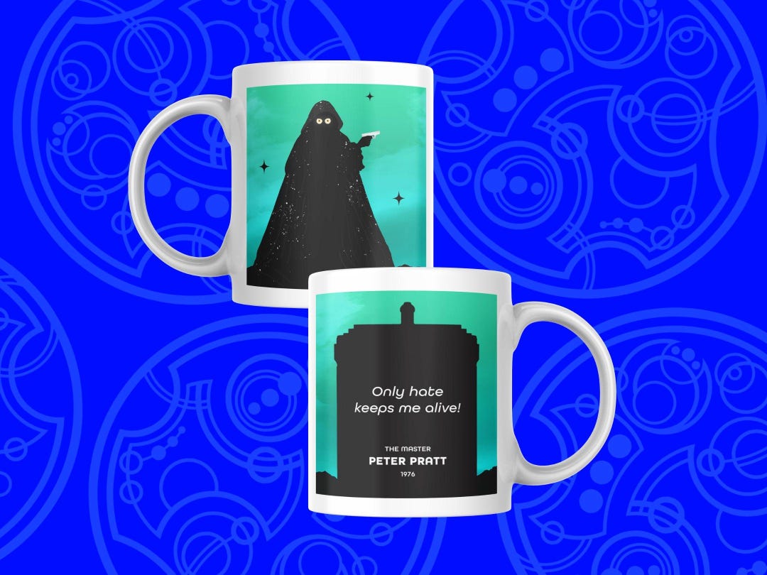 Peter Pratt Master Mug | Doctor Who Quote Mug | 11oz Ceramic | Whovian ...