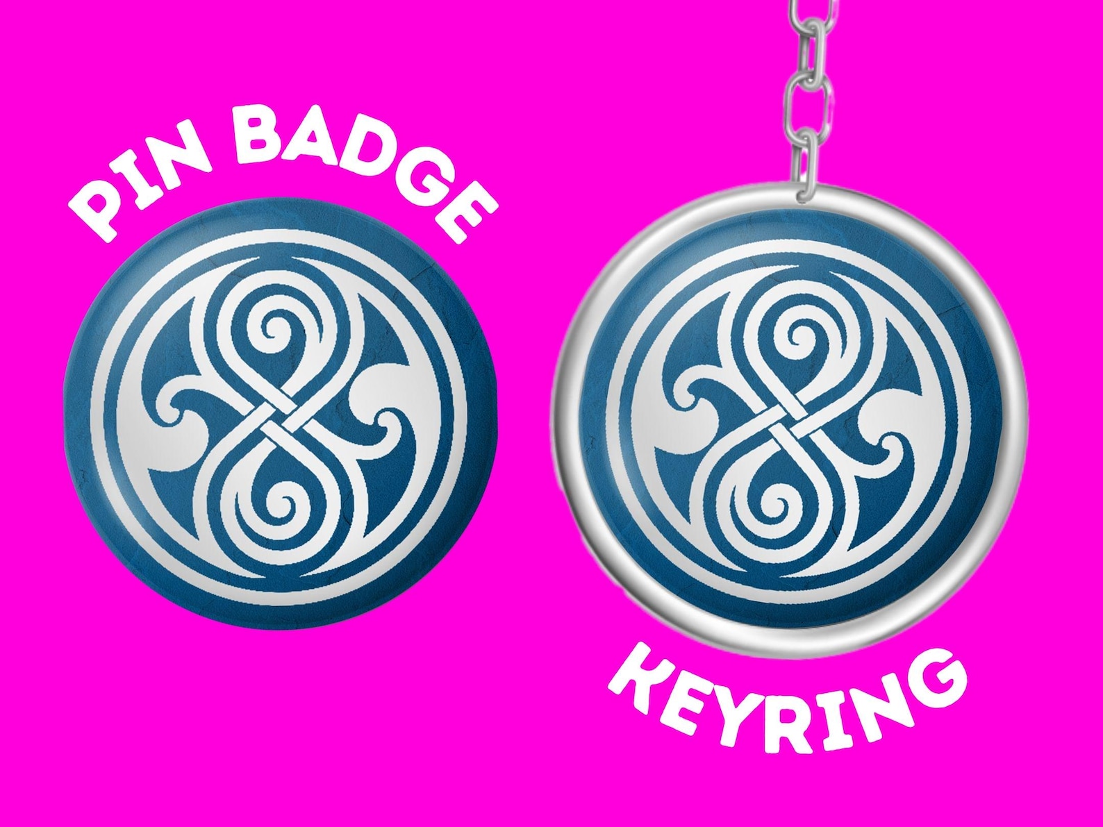 Doctor Who Pin Badge – Gallifrey | Omega, Rassilon, Time Lord, Master ...