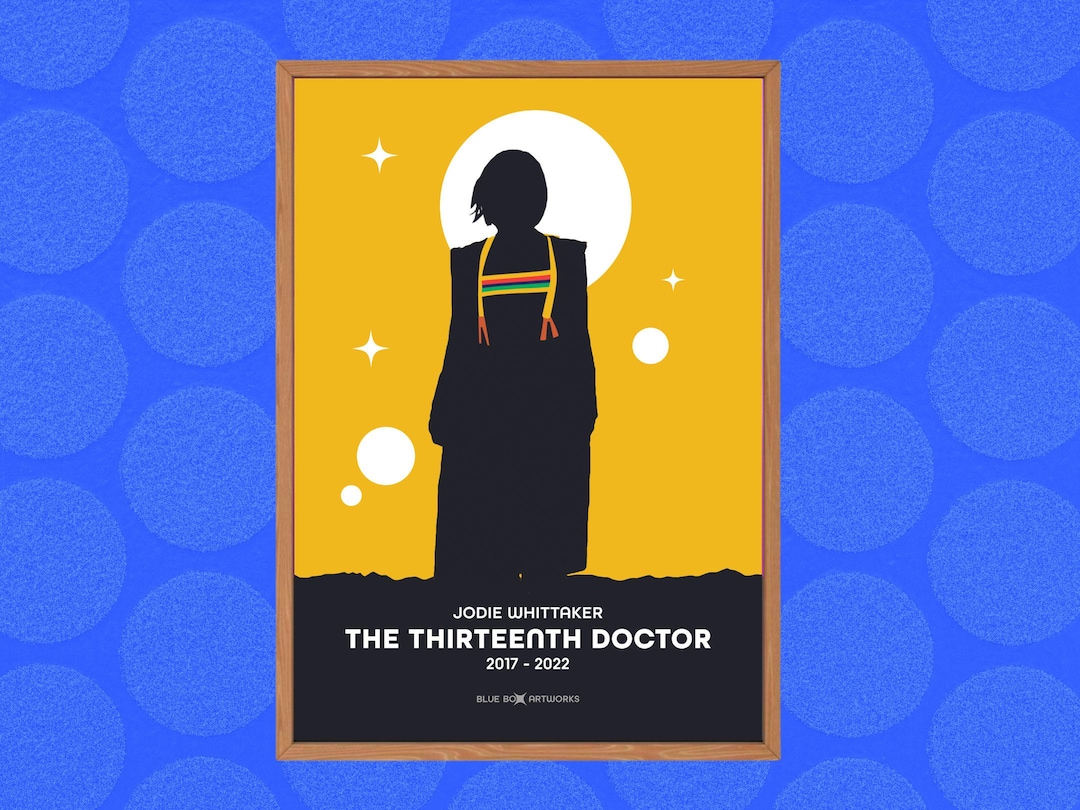 Doctor Who Art Print – 13th Doctor, A5 A4 A3 A2, Sci-fi Art, Whovian ...