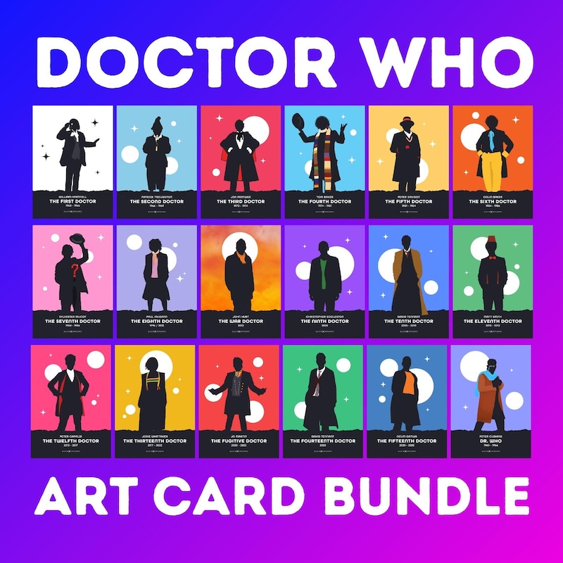 Doctor Who Poster - Etsy