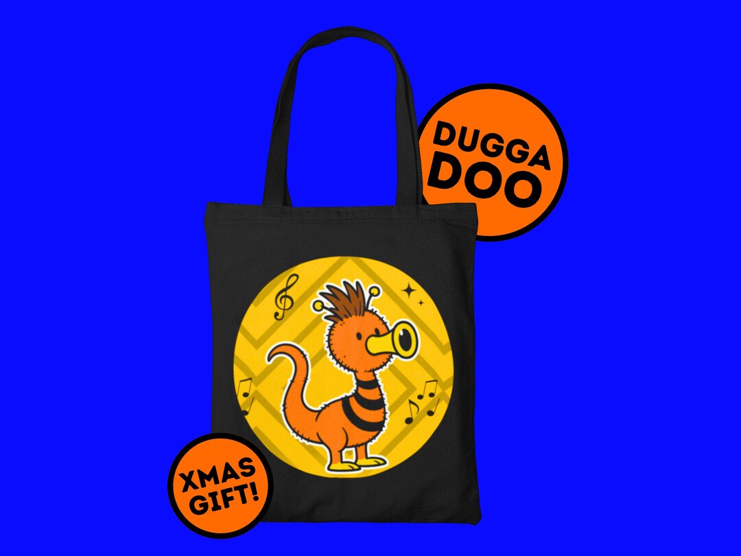 Doctor Who Dugga Doo Tote Bag | Funny Birthday Christmas Whovian ...