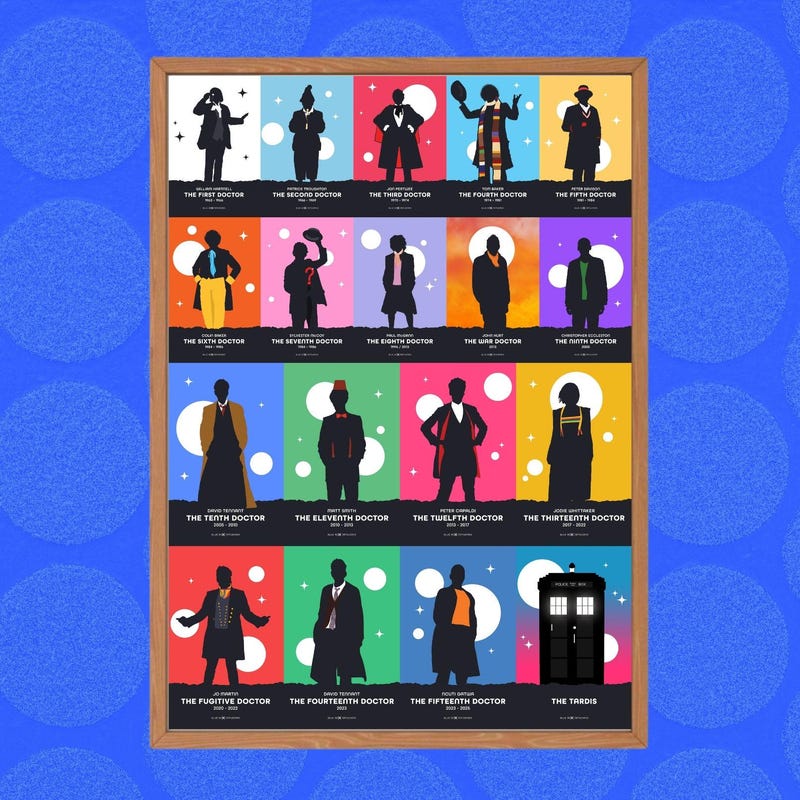 Doctor Who Print - Etsy UK