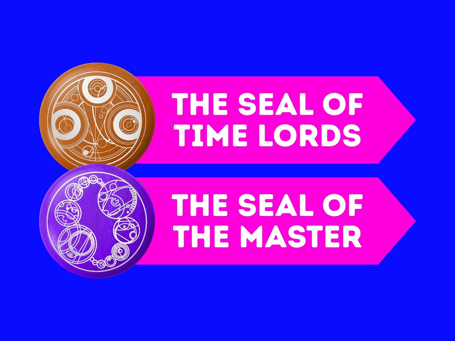 Doctor Who Pin Badge – Gallifrey | Omega, Rassilon, Time Lord, Master ...