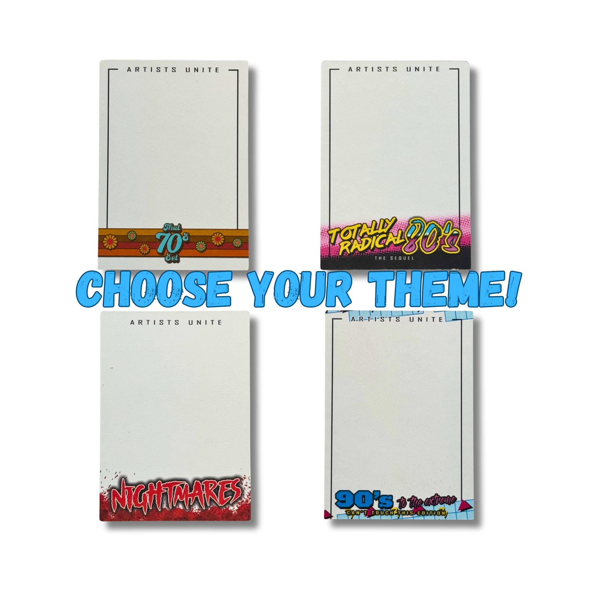 Custom Cartoon Art Sketch Cards by Cowabunga Johnny Commission - Etsy