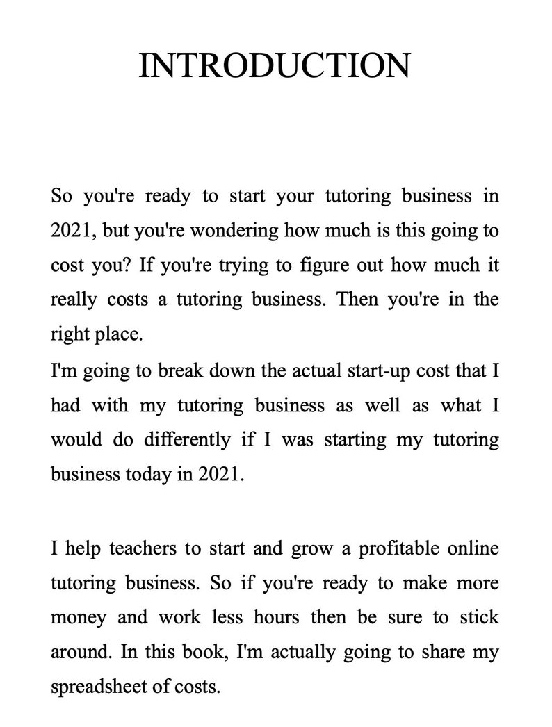 How to Start an Online Tutoring Business Ebook- How Much It REALLY ...