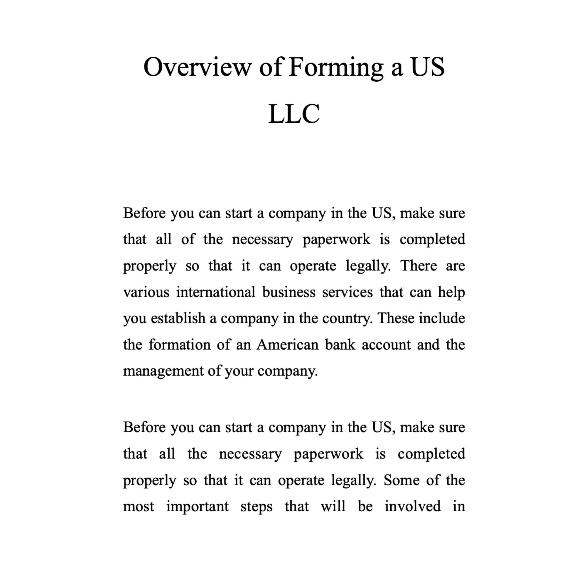 How to Start an LLC Ebook - Complete Beginners Guide for Starting a ...