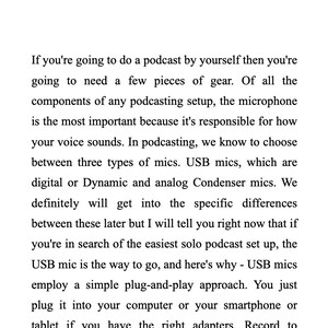 Podcasting for Beginners Ebook - an Ultimate Step by Step Guide on How to Start a Podcast for ...