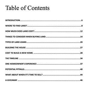 How to Buy Land and Build a House Ebook - Your Ultimate Buyer’s Guide ...