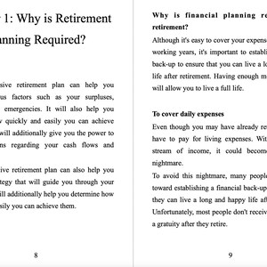 Retirement Planning Ebook - Guide - Step-by-step Approach on How to ...