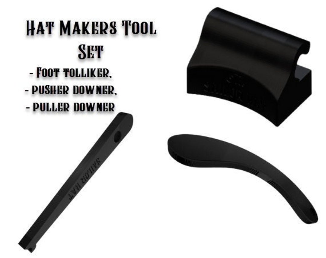 Hat Makers Tool Set Hat Tools Tolliker Pusher Downer Puller Downer Hat ...