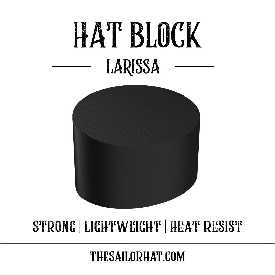 Fascinator Fedora Hat Block: Eco-friendly Millinery Crown Mold (size 54 ...