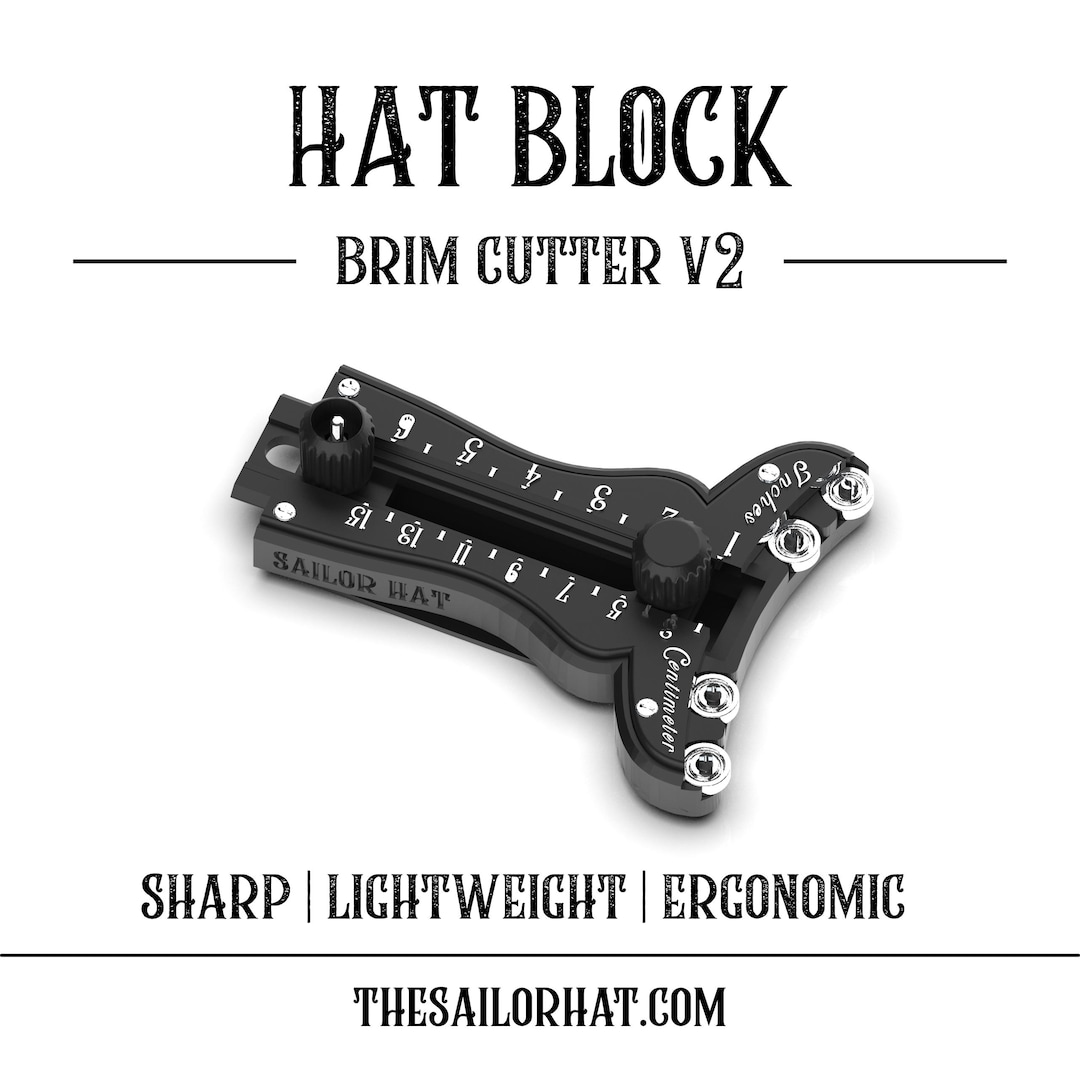 Felt Hat Brim Cutter: Rounding Jack V2 Millinery Tool - Etsy