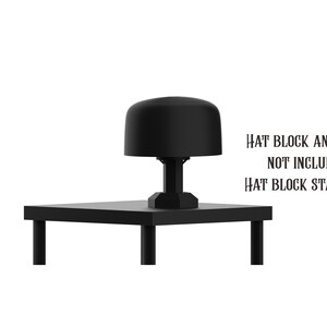 Hat Block Stand V2 Tilted/angled Version - Hat Making - Hand Tool ...