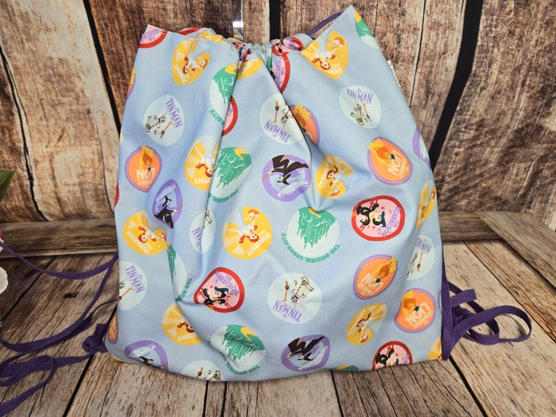 Off to See the Wizard Dorothy OZ Lion Tin Man Scarecrow Drawstring ...