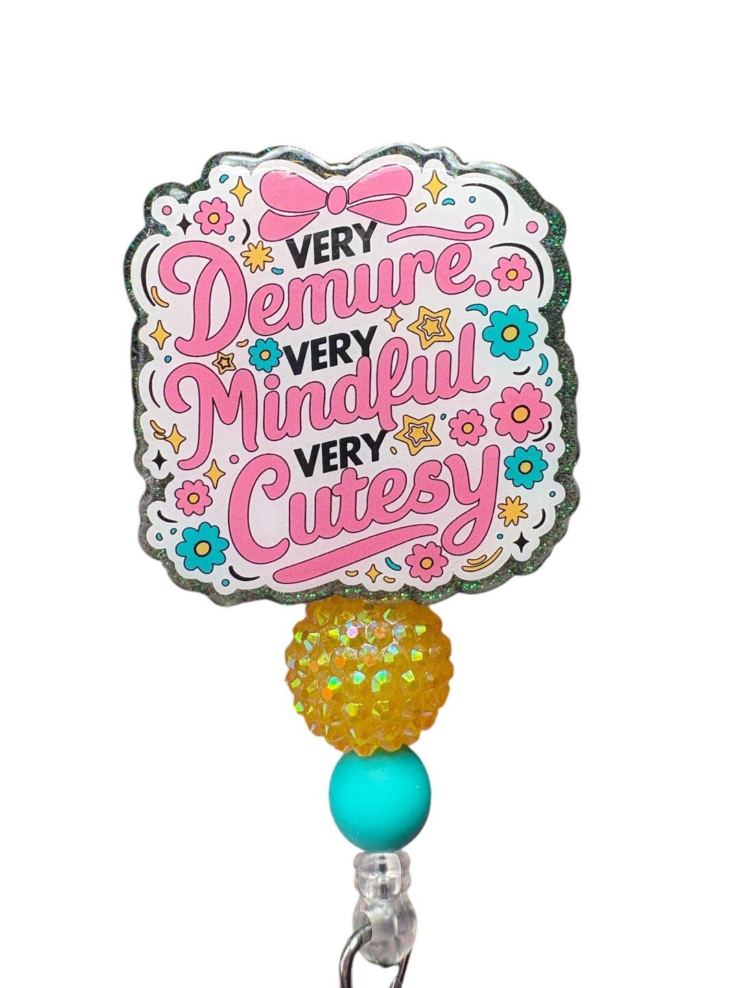 Very Demure - Very Mindful - Very Cutesy Badge Reel - Etsy