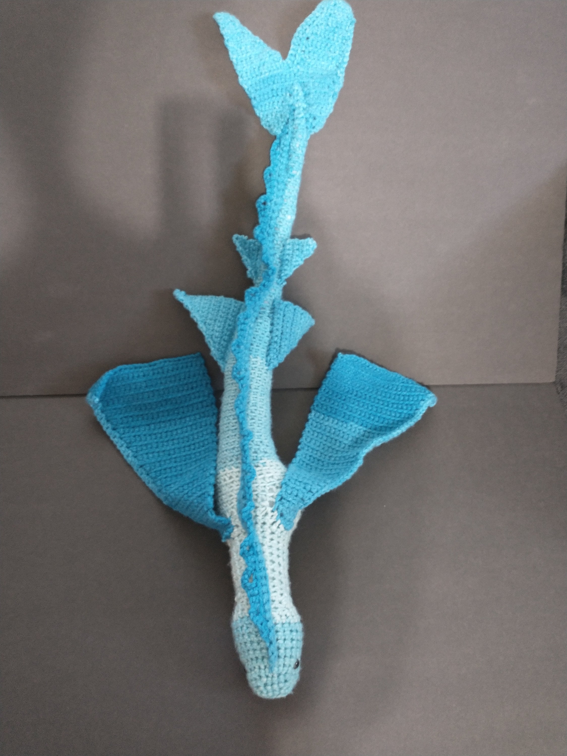 Crochet Water Whale Shark Dragon Stuffie Plushie Toy - Etsy