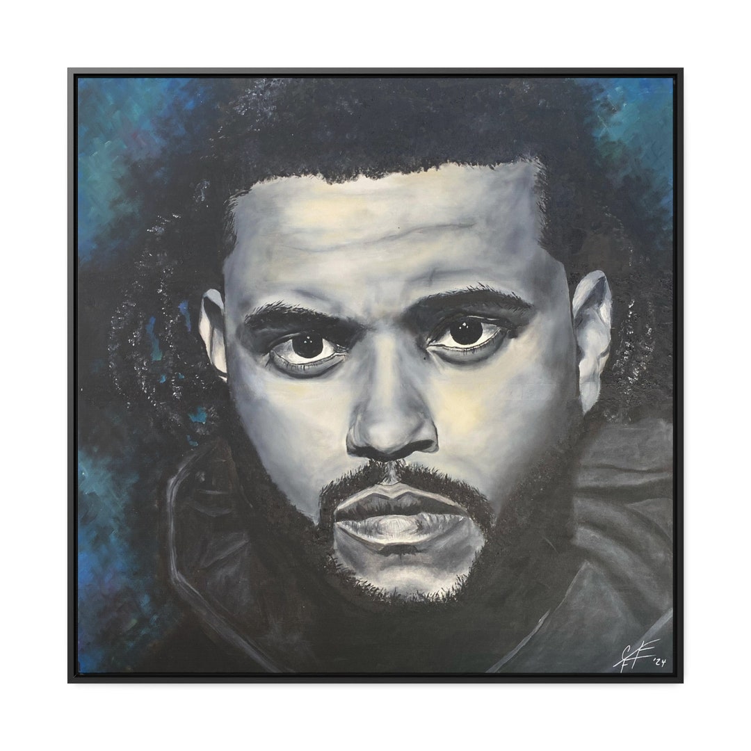 Title: 'THE WEEKND' Framed Canvas Print // Beautiful Framed Wall Decor ...