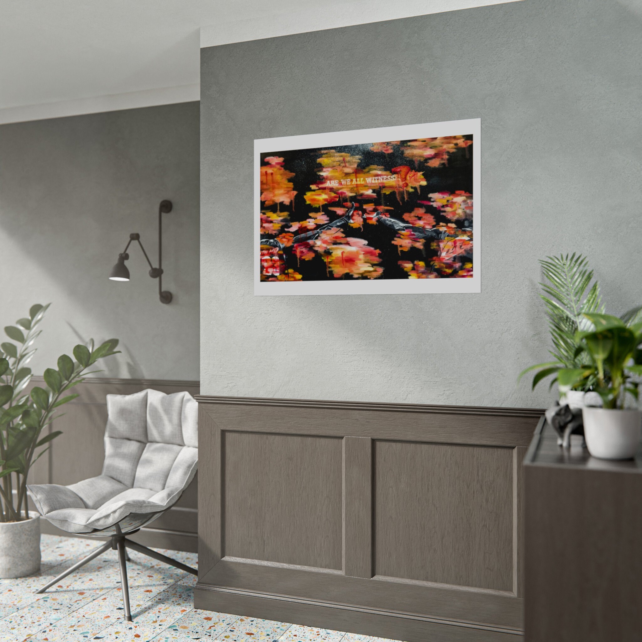 Title: 'are We All Witnesses?' Print // Beautiful Wall Decor / Modern ...
