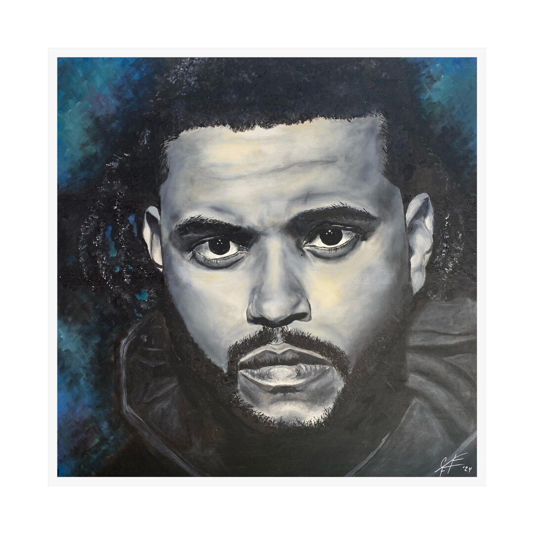 Title: 'THE WEEKND' Matte Print // Beautiful Wall Decor / Modern ...
