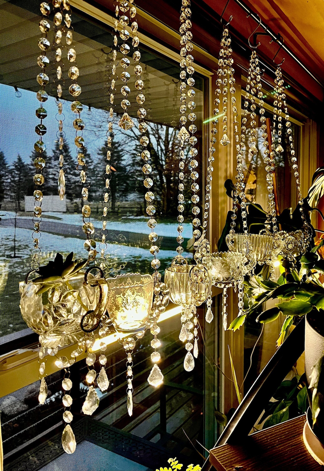 Sun Catching Plant Hanger - Etsy