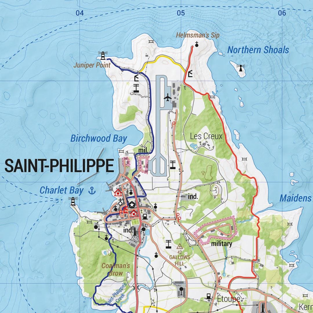 ARMA Reforger (everon + Arland) Printed Map - Etsy