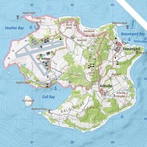 ARMA Reforger (everon + Arland) Printed Map - Etsy