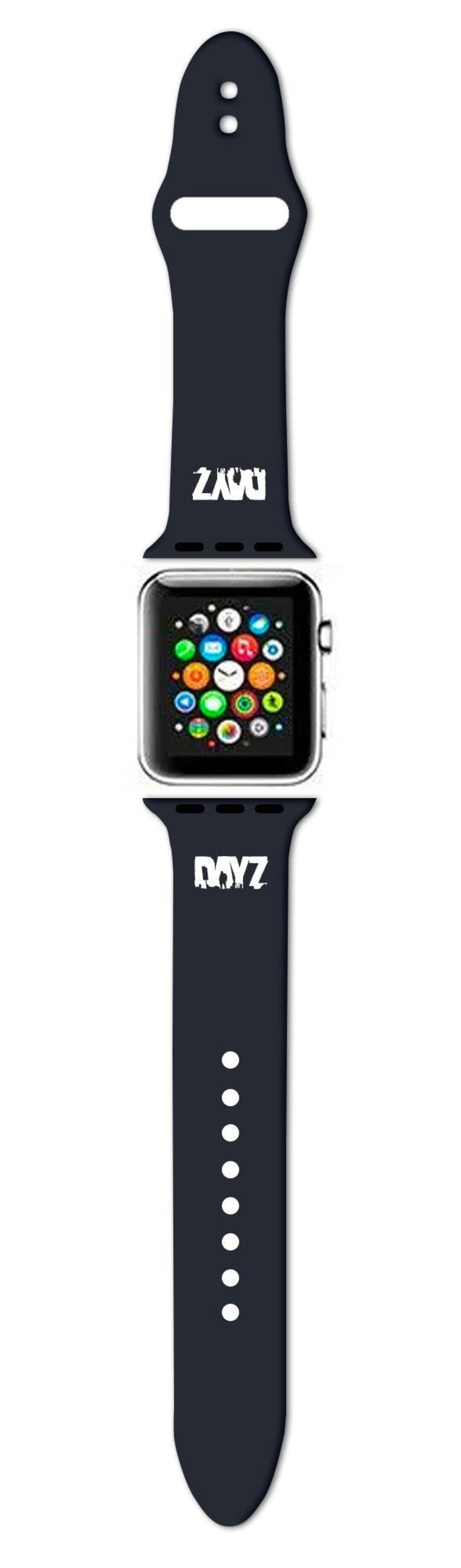 Dayz Survivor Silicone Apple Watch Strap S Size 38mm / 40mm / 41 Mm - Etsy