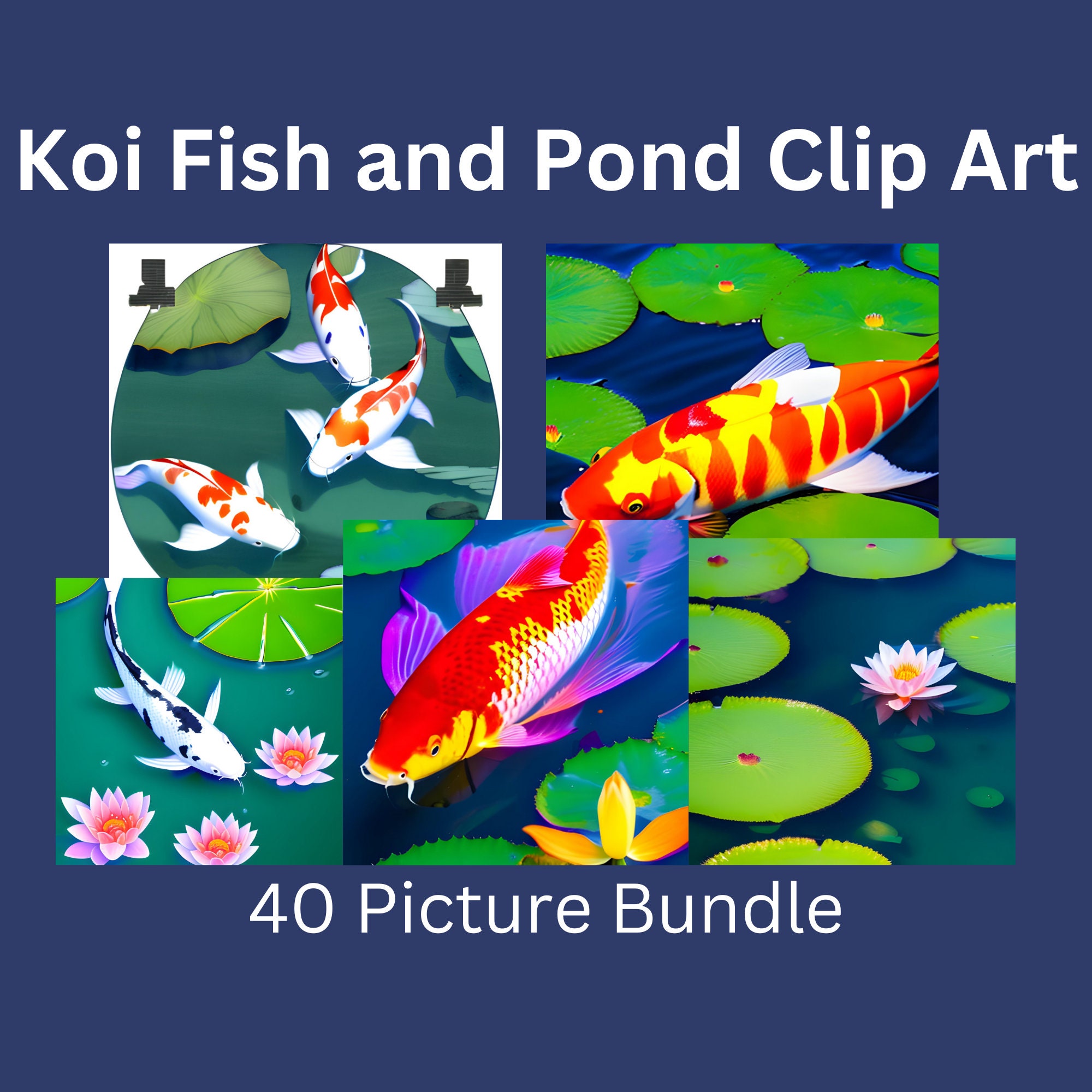 Fish Pond Clip Art
