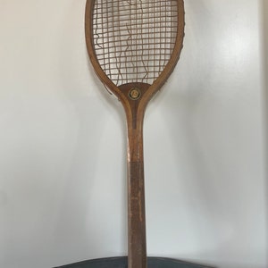 Vintage A.G. Spalding & Bros. favorite Tennis Racket - Etsy