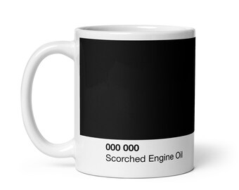 Engine Oil Mug - Etsy