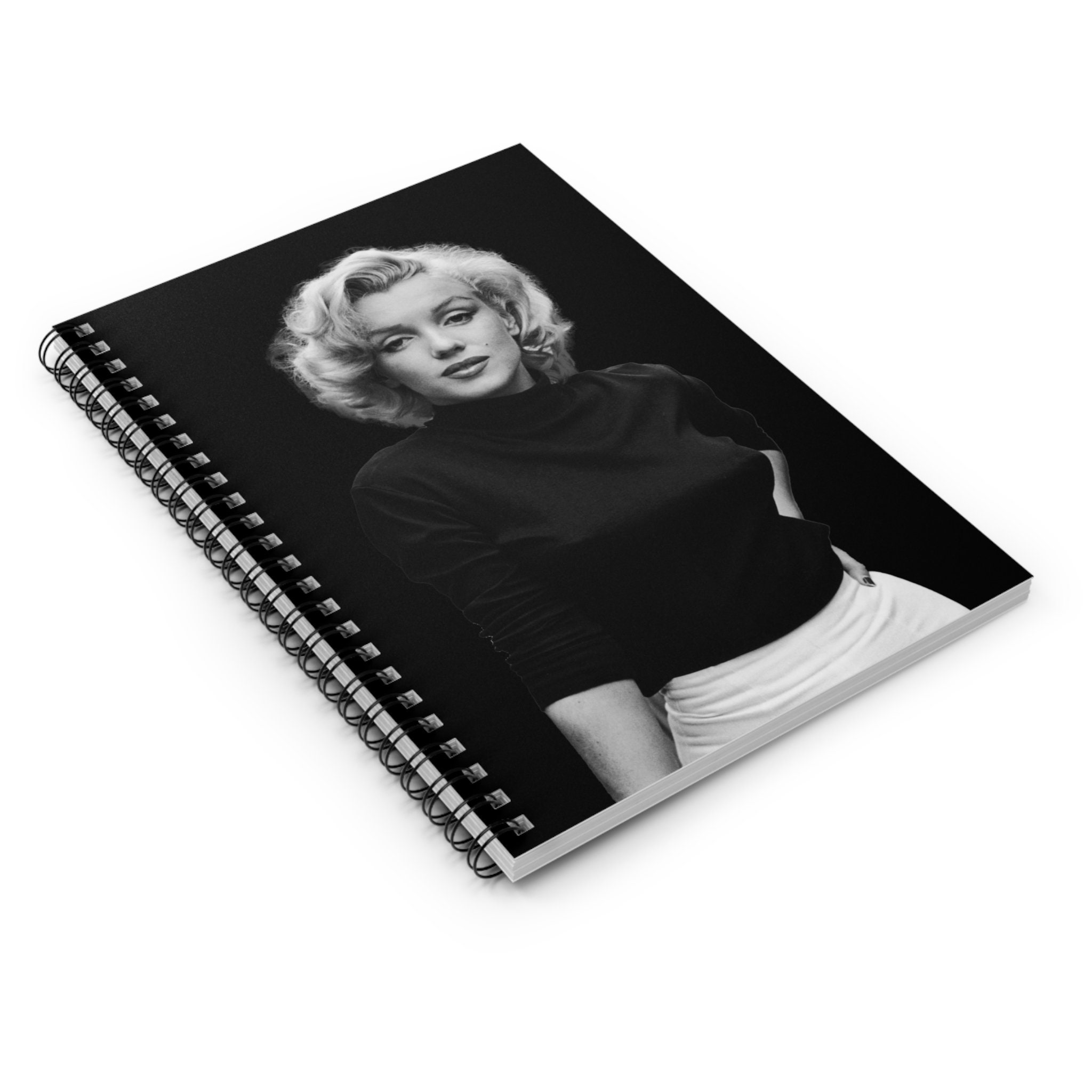Sassy Marilyn Monroe Spiral Notebook - Ruled Line School College ...