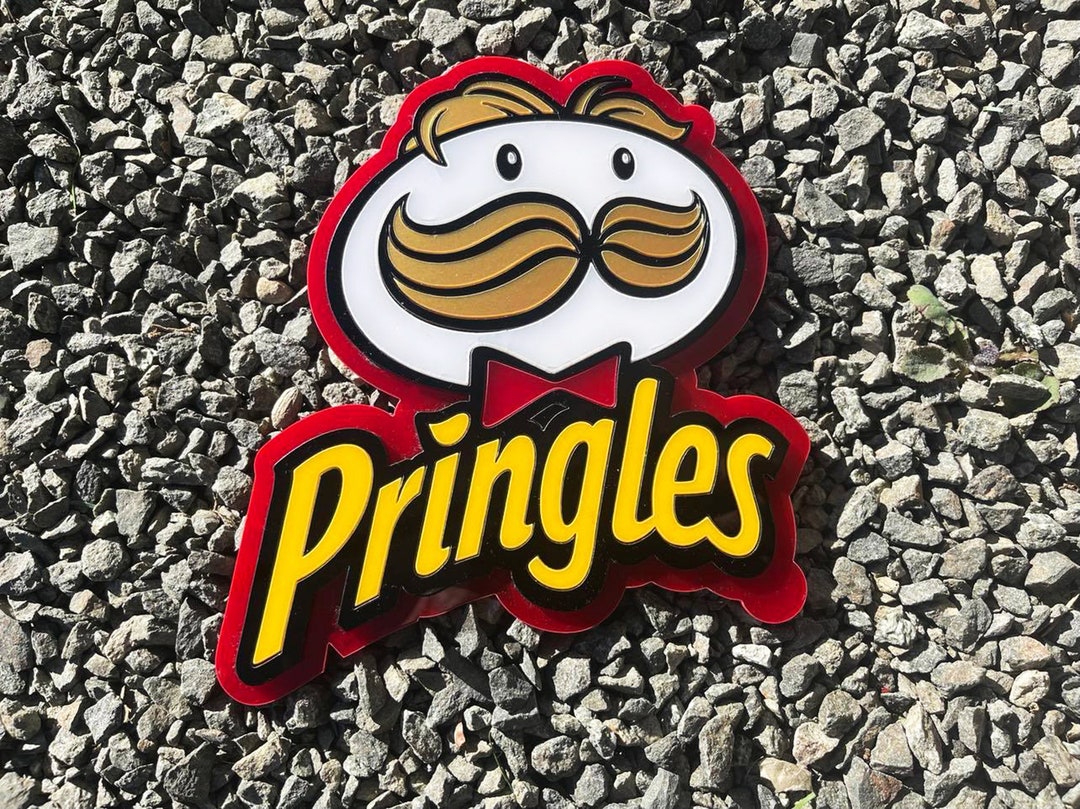 Sign Vintage Plexiglas 3d Pringles - Etsy